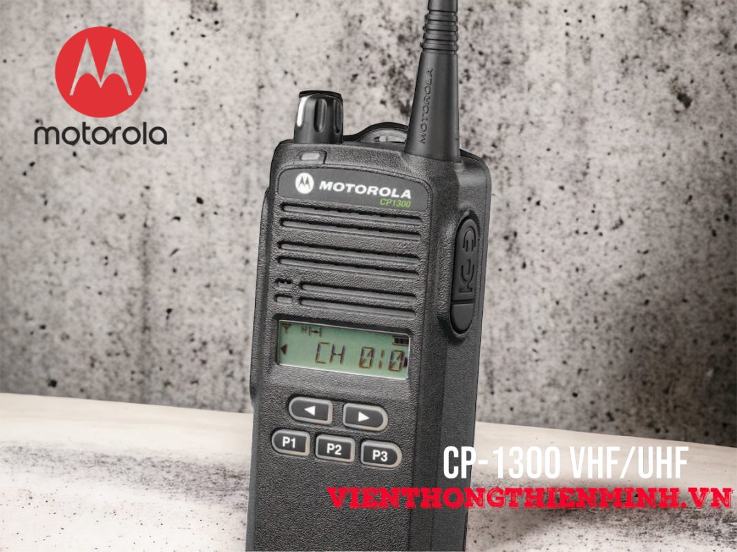 Máy bộ đàm Motorola CP-1300 - Bộ Đàm Chính Hãng
